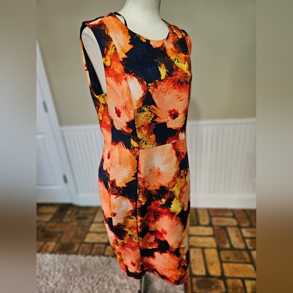 Enfocus Studio | Dresses | Enfocus Studio Floral Sleeveless Dress Size ...